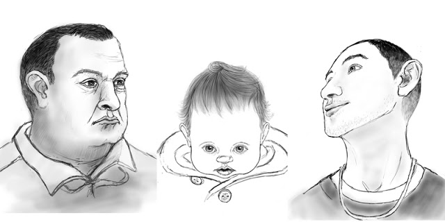 three heads in perspective | Sarah Lynne Reul