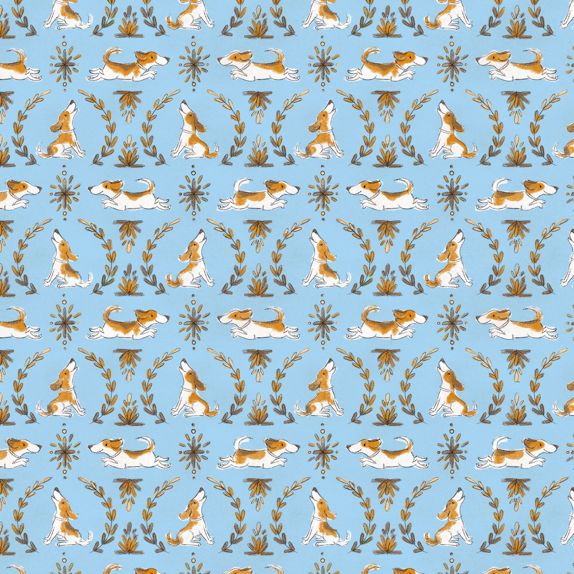 Pattern Design: Beagles | Sarah Lynne Reul